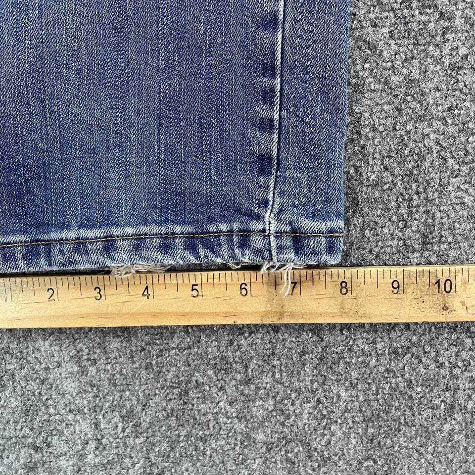 Wrangler FR Jeans Mens 34x31 Blue Advanced Comfort Flame Resistant CAT ...