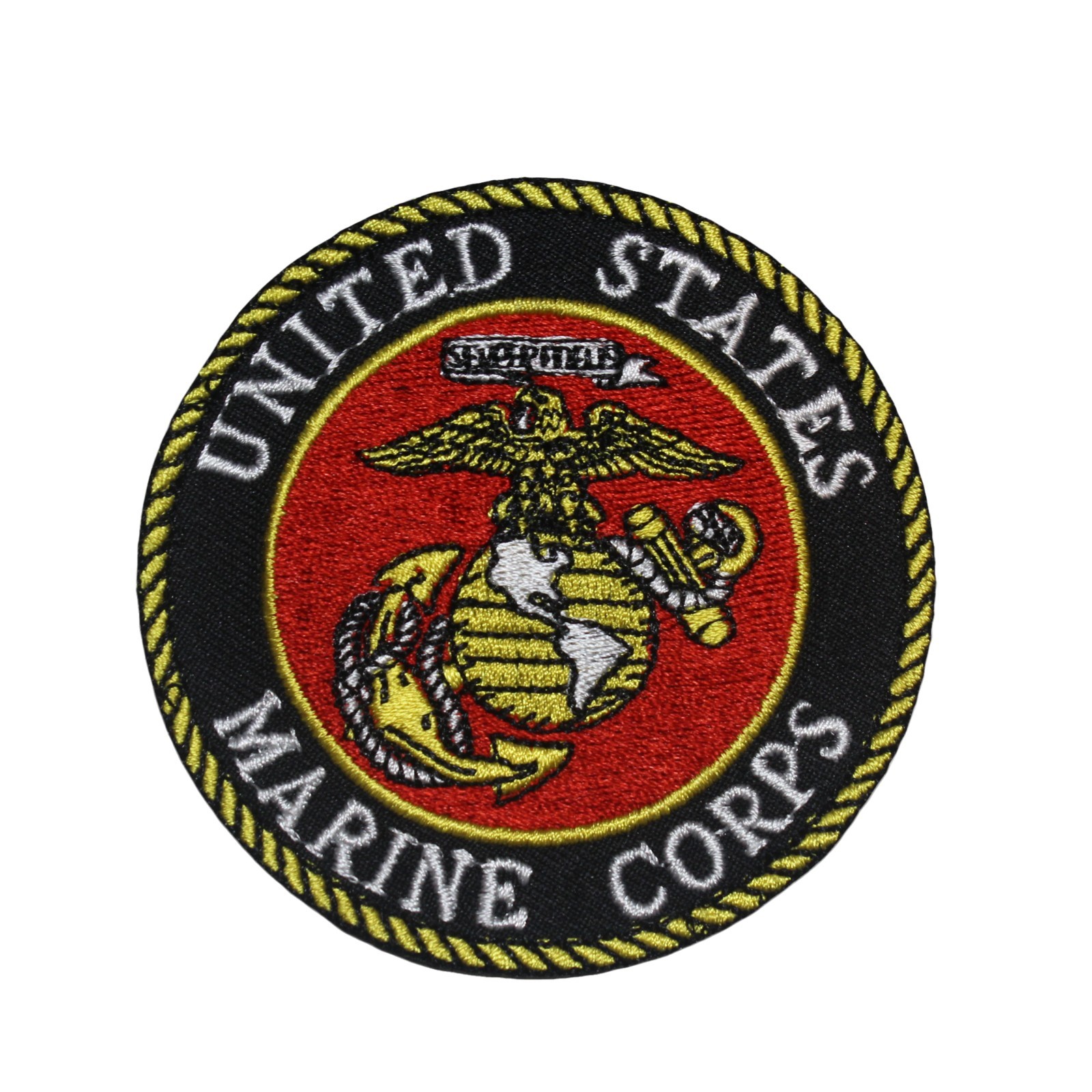 United States Marine Corps Seal Embroidered Iron On Patch - 3 1/8 IN ...