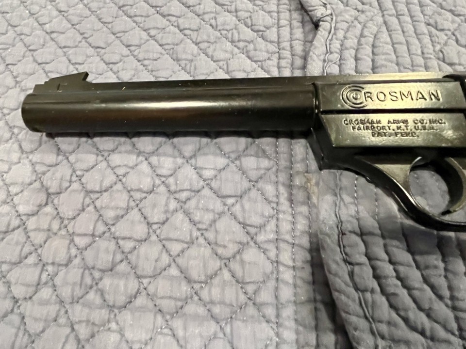 Vintage Crosman Model 454 BB-Matic CO2 Semi-Automatic BB Pistol in Box ...
