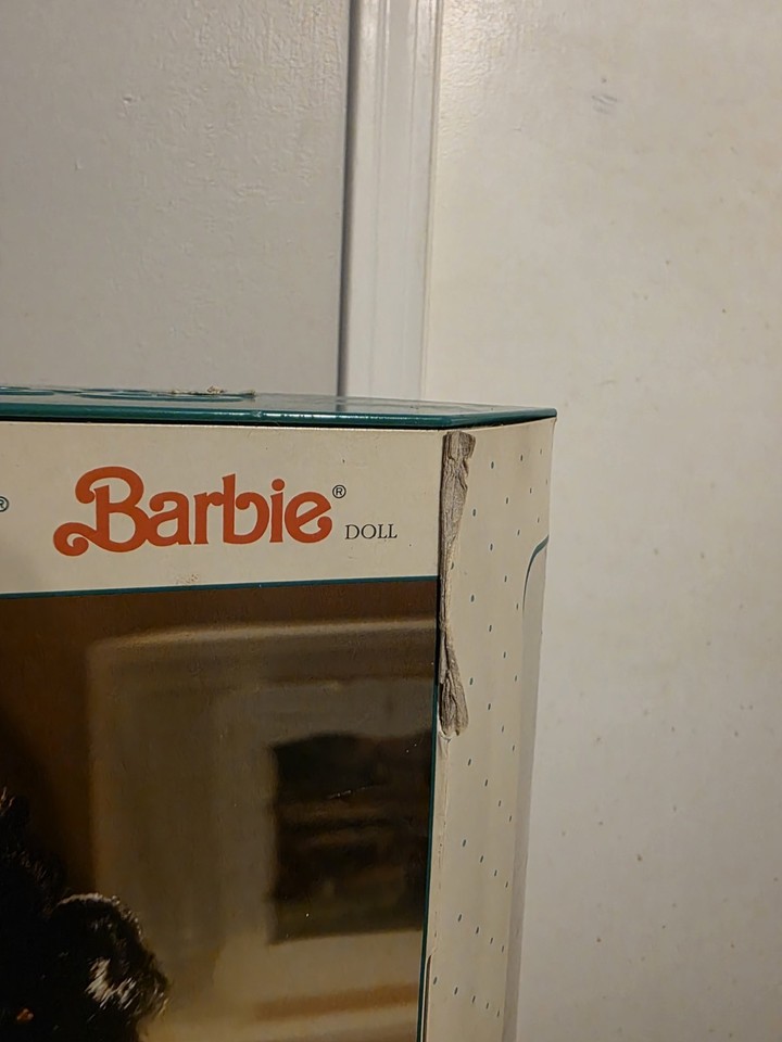 1991 Happy Holidays African American Barbie Doll - Mattel #2696 - NRFB ...