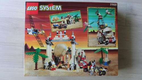 LEGO System 5988 Adventurers Pharaoh's Forbidden Ruins 1998 Retired New ...
