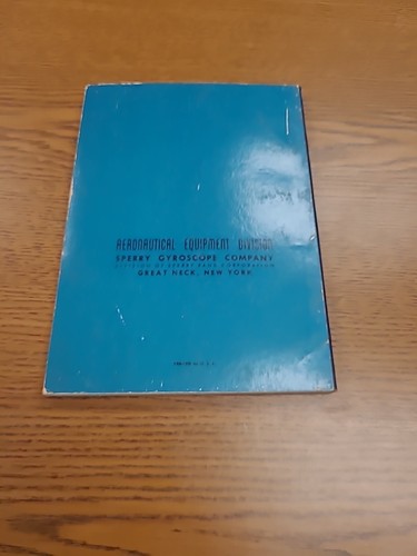 1956 Sperry Integrated Instrument System and you - the Pilot booklet | eBay