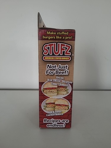STUFZ Americas Stuffed Burger - As Seen on TV | eBay