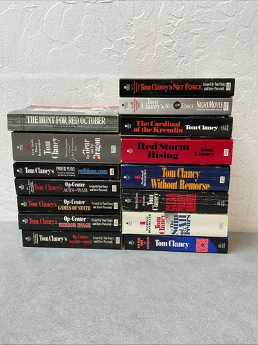 Tom Clancy Book Lot – 15 Paperback Books | eBay