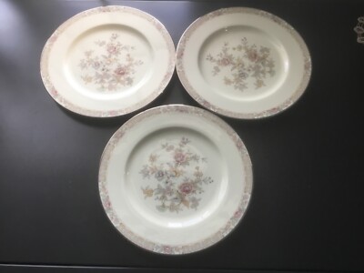 Noritake Dinner Plates 10 1/2" "Imperial Garden" Pattern 9720 - Set of ...