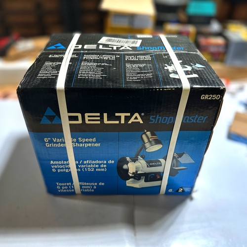Delta Power Tools 6-Inch Variable Speed Bench Grinder Sharpener with ...