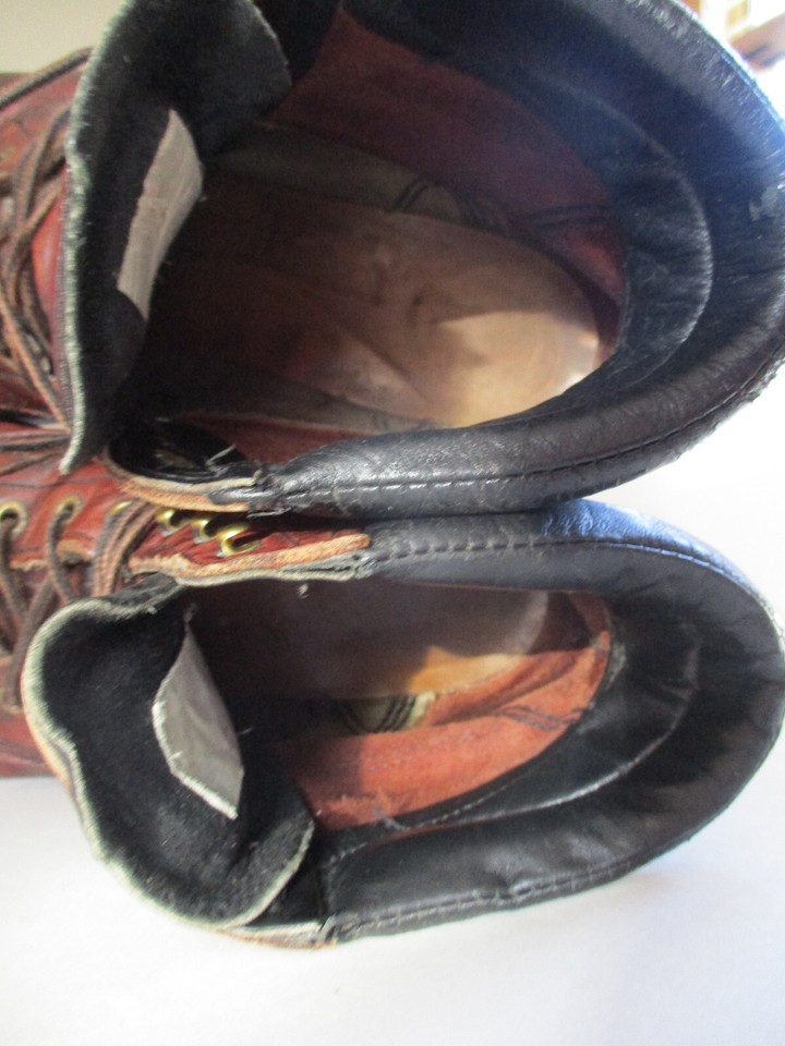 VTG Red Wing 202 Leather Men's Work Boots Sz USA 11 / UK 10 /EURO 44 | eBay