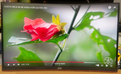 AOC G2 Series C27G2 - 27"-165Hz LED Curved Gaming Monitor *Missing ...