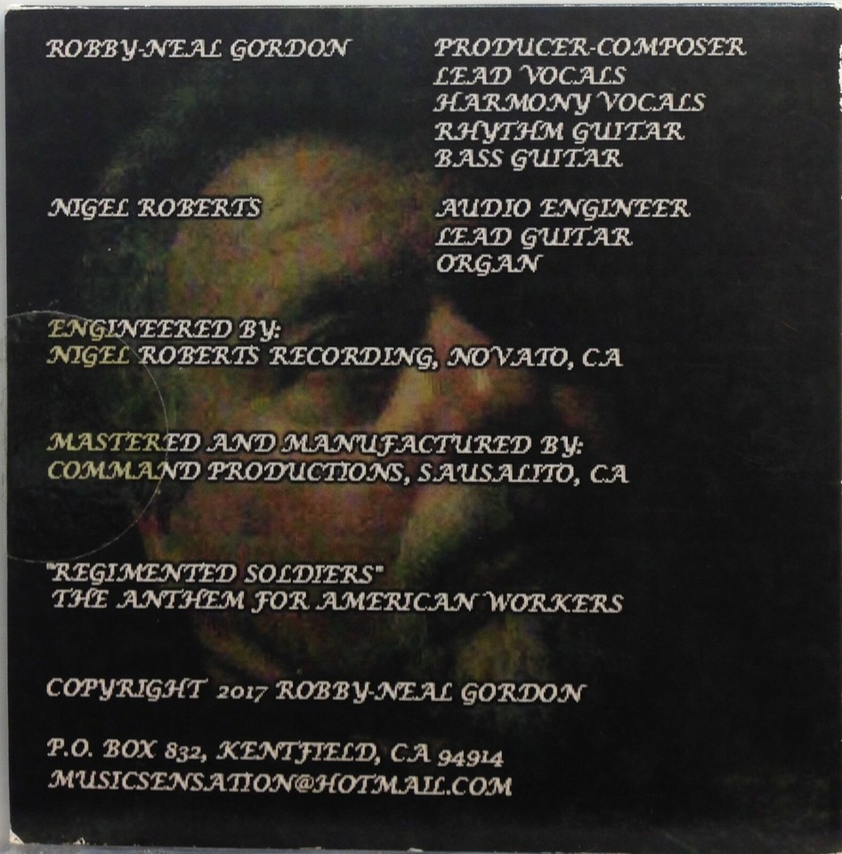Robby-Neal Gordon Renaissanced: Regimented Soldiers (CD Card Sleeve ...