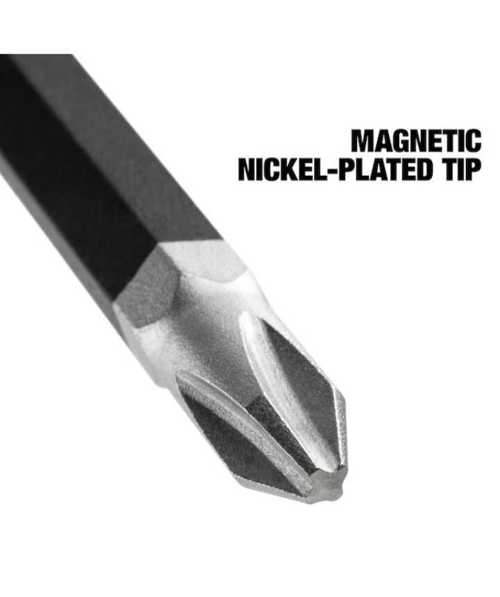 ToughBuilt 8-Pc Tri-Panel Rubber Handle Magnetic Screwdriver Set TB ...