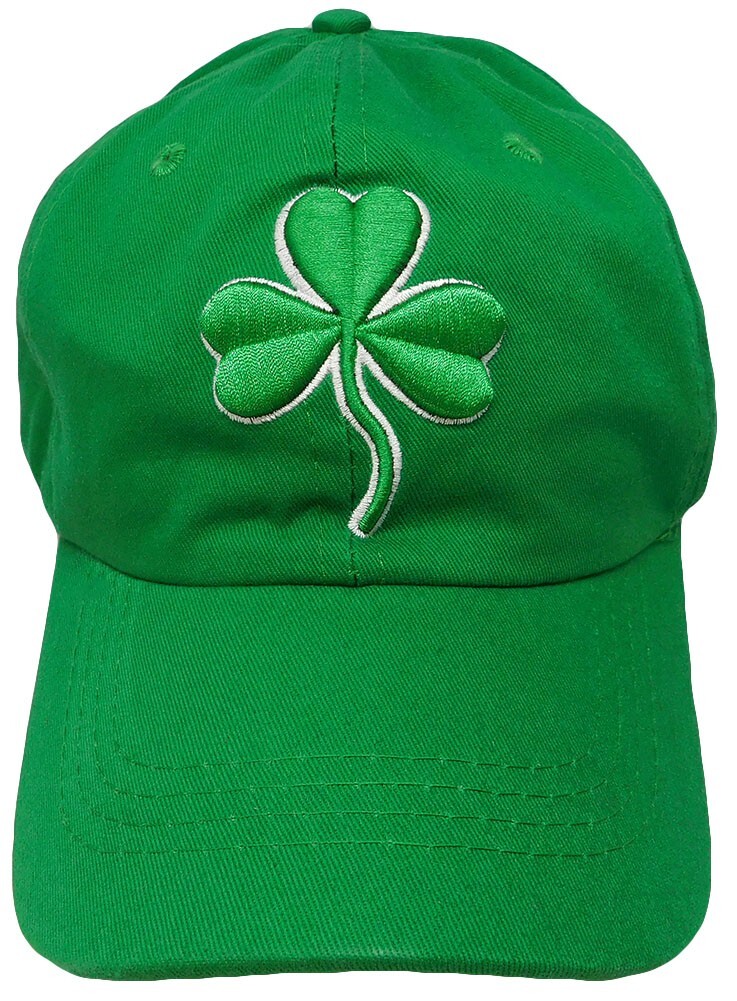 Ireland Shamrock Green Irish Cotton Adjustable Embroidered Baseball Cap ...