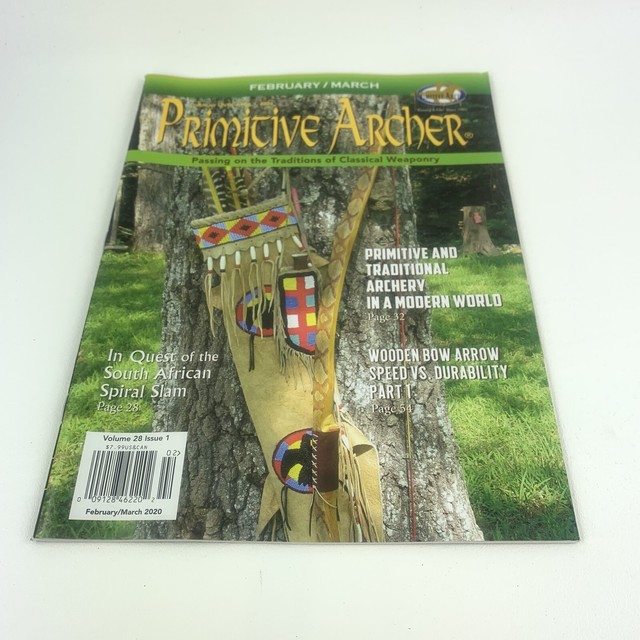 Primitive Archer Magazine Vol 22 #62 Passing on Tradition Osage Bow ...