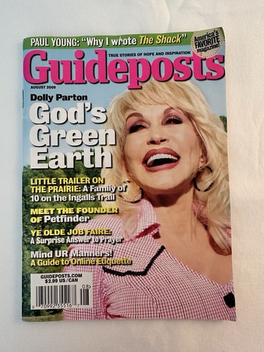 Guideposts Magazine Dolly Parton August 2009 Issue | eBay