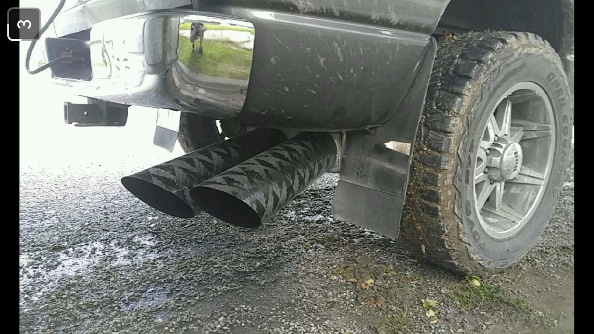 Duramax With Stacks Smoke