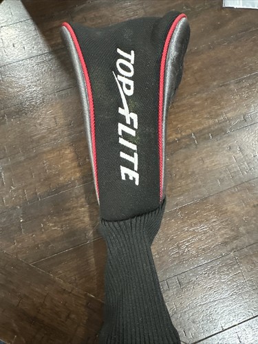 Top Flite black/ grey/ red Driver Head Cover | eBay
