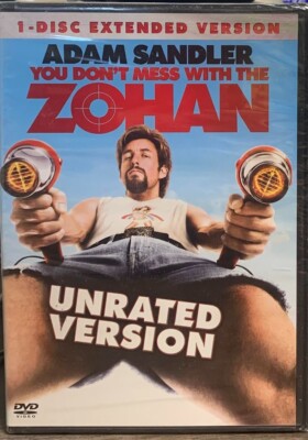 You Don't Mess With the Zohan (DVD, 2008) NEW SEALED Adam Sandler ...