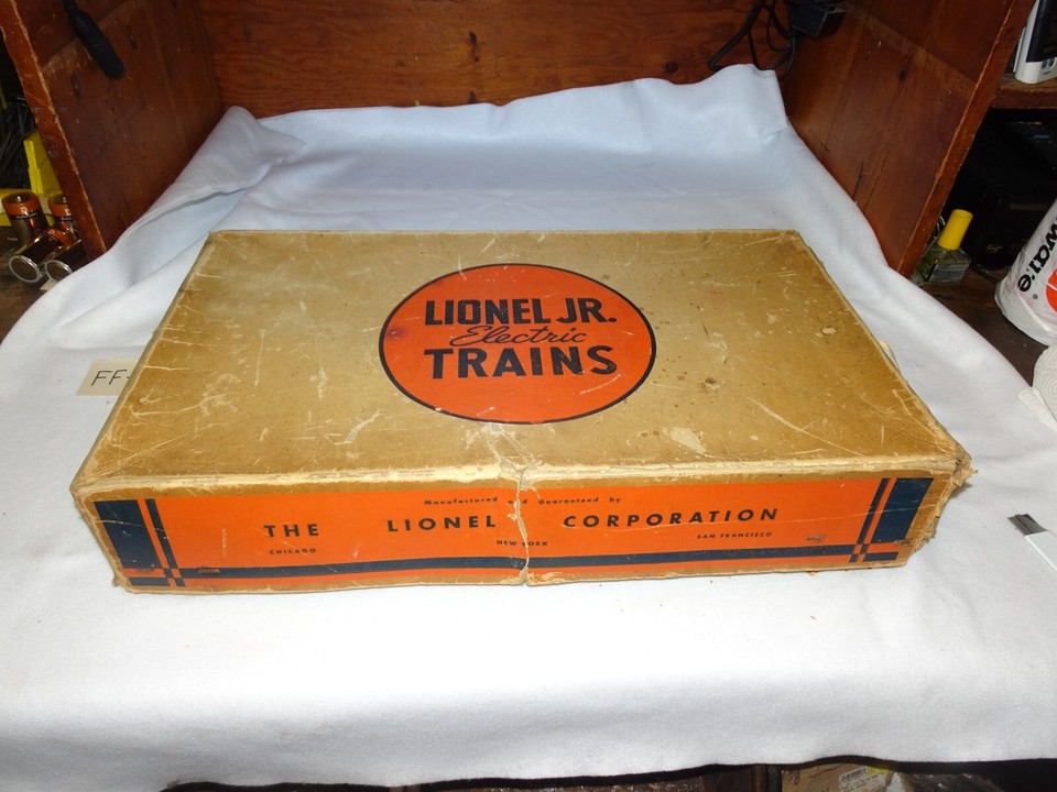Vintage Lionel JR 1055 Prewar Freight Train Set w'Transformer and RED ...
