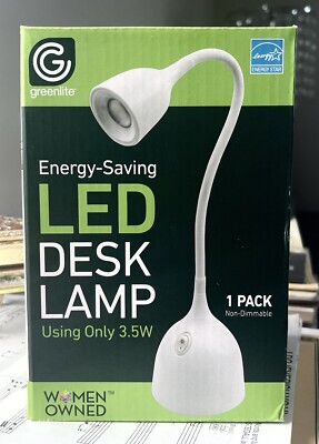 Greenlite Energy Saving LED Desk Lamp Non Dimmable Light 3.5W Office ...