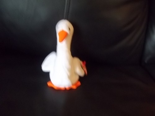 TY Beanie - "GRACIE" the Swan - PVC Pellets - Mint | eBay