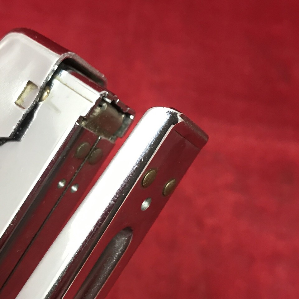 VTG Handheld Chrome Ace Fastener Clipper 702 Stapler Staple Gun Desk ...