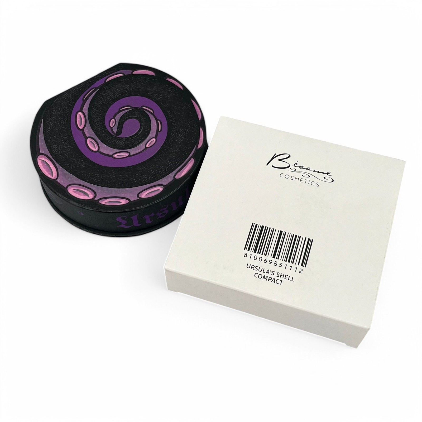 Besame Disney Villains Ursula's Shell Compact with Highlighter Little ...
