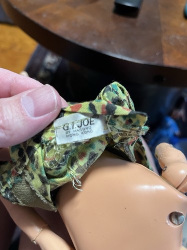 Hasbro Vintage GI Joe Talking Pull String Sounds Great Green Commander ...