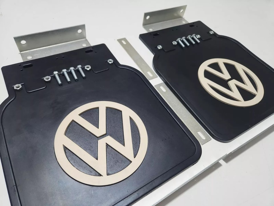 For Volkswagen Beetle Vw Bug Turtle Mud Flap 2 pcs 1950-ON ALL BUGS ...