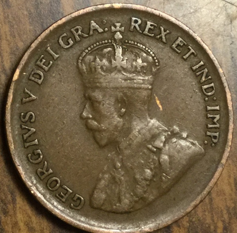 1929 CANADA SMALL ONE CENT PENNY COIN | eBay