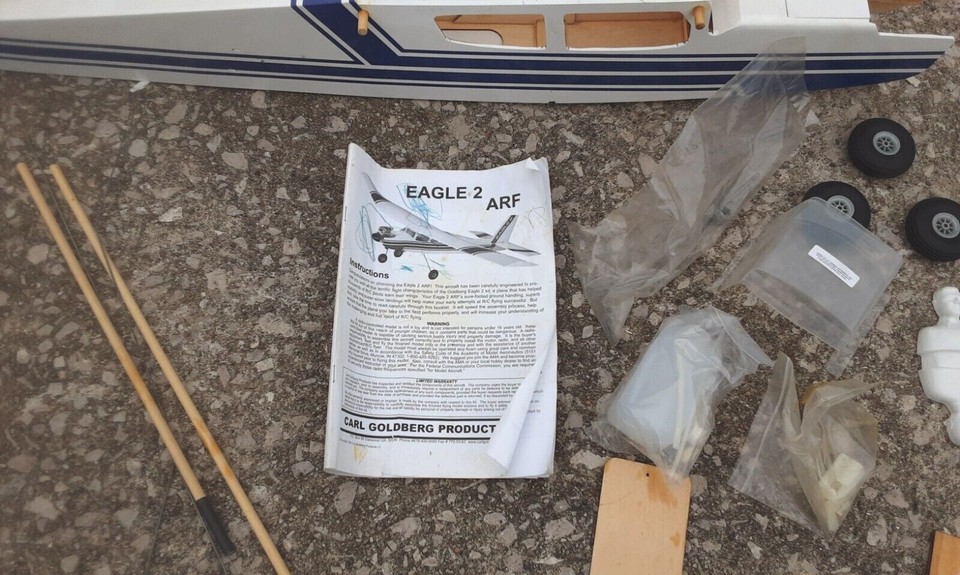 Carl Goldberg Eagle 2 ARF 62 Inch Wingspan for .45 Engine. Pick Up Only | eBay