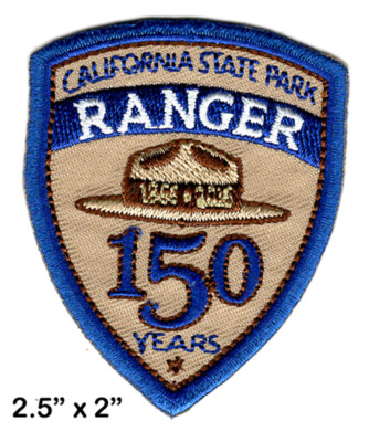 California State Park Ranger - 150th Anniversary Logo Patch - 2.5 ...