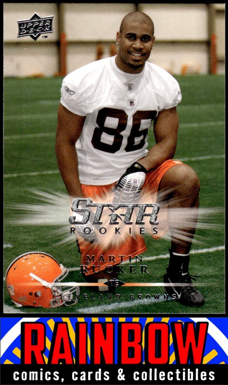 2008 Upper Deck #273 Martin Rucker Rookie Cleveland Browns | eBay