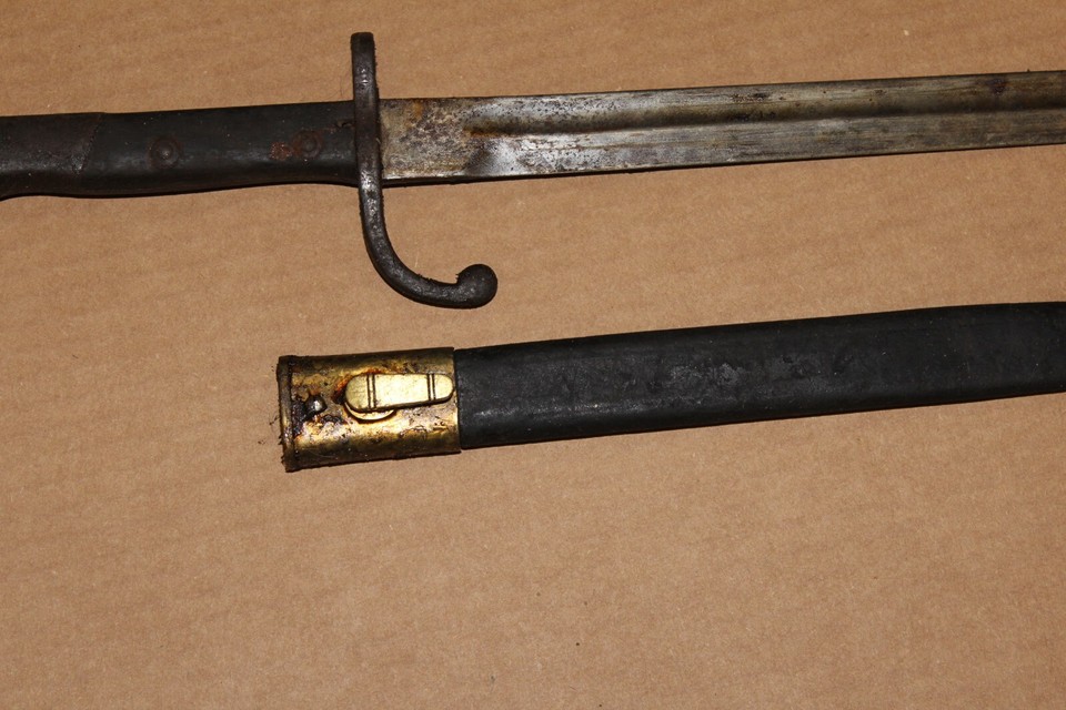 One Brazilian M1908 Mauser Bayonet - Used Rough Condition | eBay