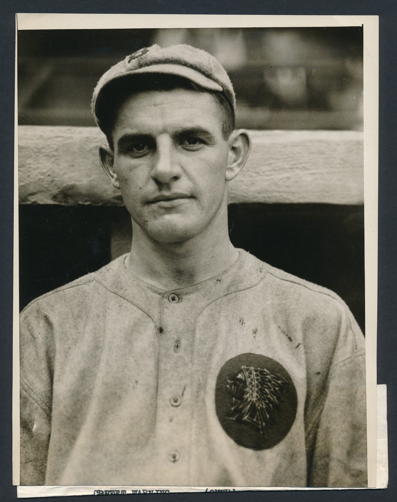 1915 ED FITZPATRICK Obscure Boston Braves Baseball Vintage Photo | eBay