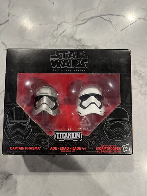 star wars black series Titanium series captain phasma & First Order ...