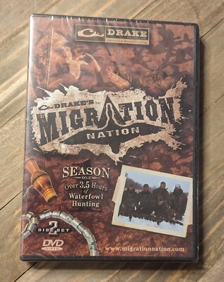 Drake Waterfowl Migration Nation Season 1 Duck Hunting Hunt Calls DVD ...
