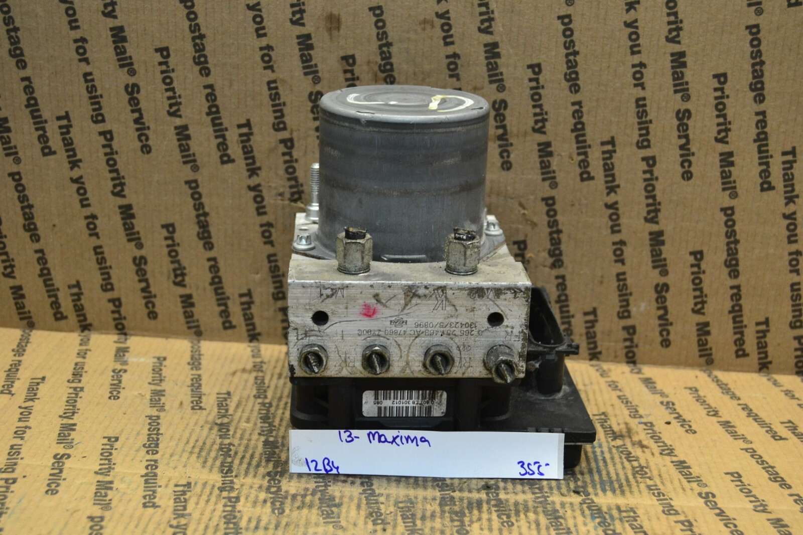 2011-2014 Nissan Maxima ABS Pump Control OEM 47660ZY90C Module 355-12B4 ...