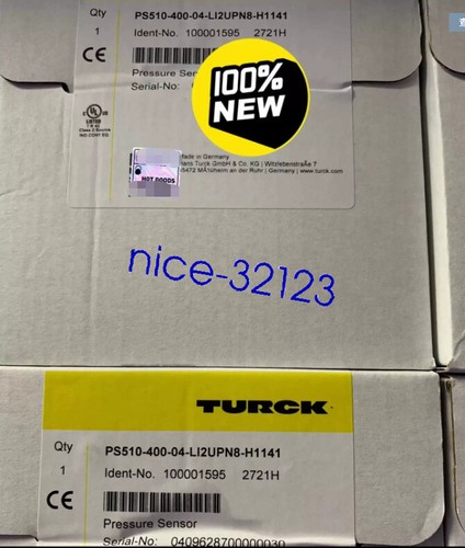 TURCK PS510-400-04-LI2UPN8-H1141 Sensor via DHL&FedEx Brand New Fast ...