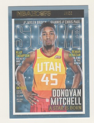 2021-22 Panini NBA Hoops Holiday SLAM MAGAZINE WINTER DONOVAN MITCHELL ...