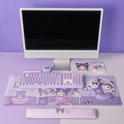 SANRIO KUROMI Mouse Pad Table Mat Non-slip Rubber Computer Desk Mat | eBay