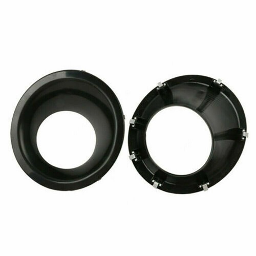 2x Front Bumper Fog Light Bezel Cover Kit For Land Rover LR4 2010-2014 ...