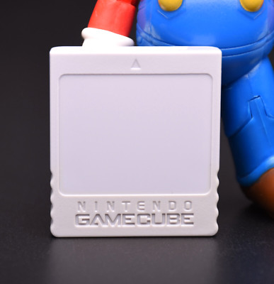 Nintendo GameCube Memory Card DOL-008 4MB 59 Block Gray Authentic OEM ...