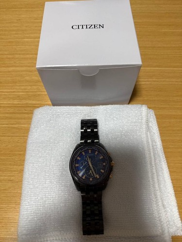 Citizen Eco-Drive AT9126-82L Radio controlled Limited Edit Blue Solar ...