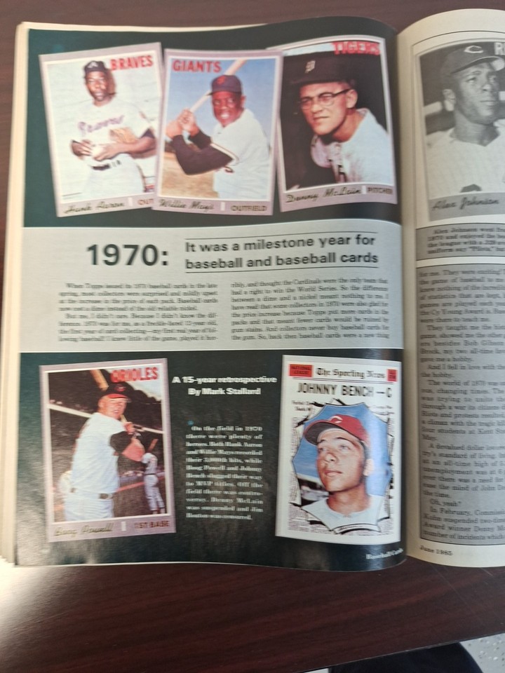 Baseball Cards Magazine June 1985 *No Cut Cards Inside* | eBay
