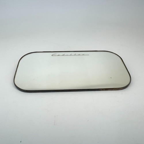 Vintage Cadillac Visor Mirror Vanity Mirror Clips Accessory GM Deville ...