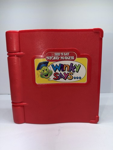 Vintage See N Say Story Maker Winky Says Book 1991 - Tested Works | eBay