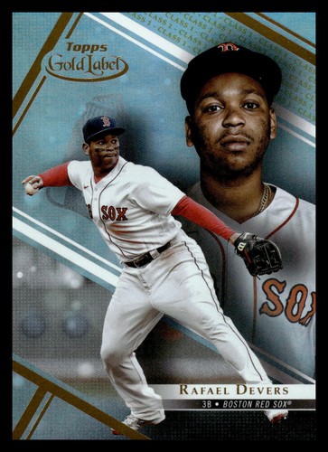 2021 Topps Gold Label #48 Rafael Devers Boston Red Sox Class 1 | eBay
