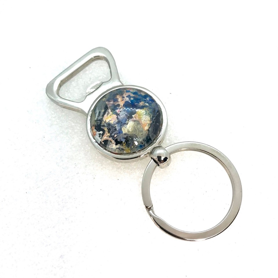 Handmade Key chain key rings charm unique gift idea wearable art ...