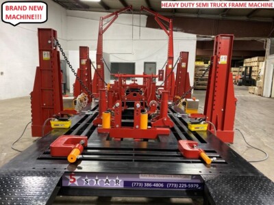 39 Feet Long 6 Towers Heavy Duty Semi Trucks, Bus Frame Machine