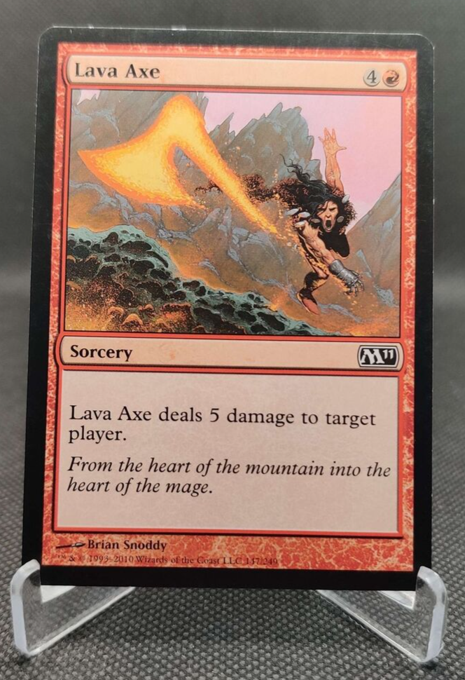 MTG Lava Axe Core Set 2011 (M11) magic the gathering card | eBay