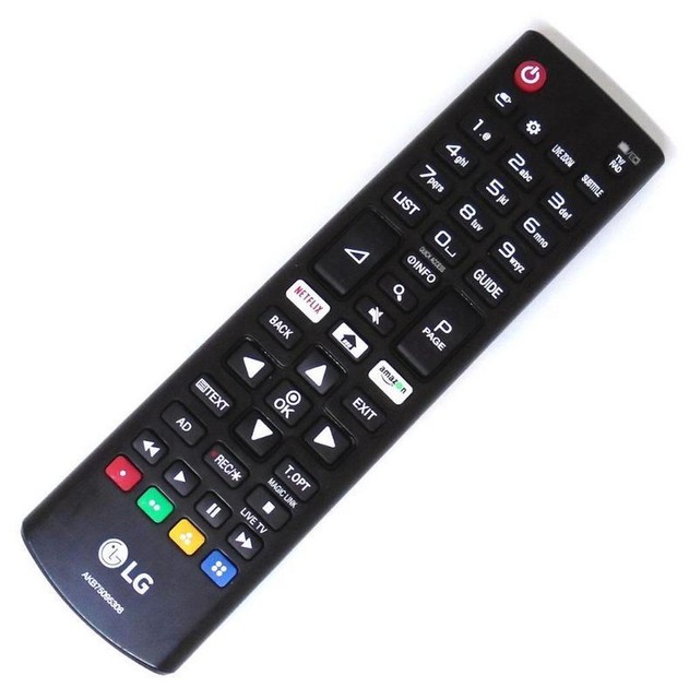 Genuine LG Remote Control for 49uj630 49uj630v 49" 4k Ultra HD HDR ...